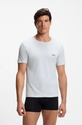 BOSS Three-pack Of Cotton Underwear T-shirts