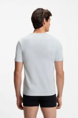 BOSS Three-pack Of Cotton Underwear T-shirts
