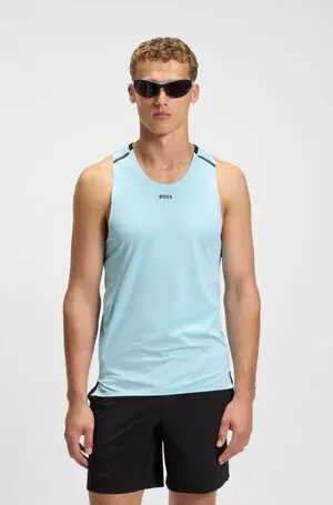 Boss Cut Out Sport Tops For Men