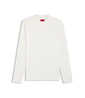 Hugo Slim-fit T-shirt In Mercerised Cotton - White