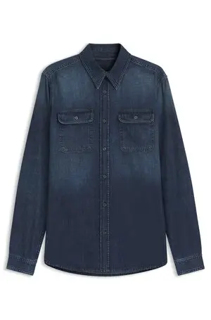 Boss Denim Shirts For Men
