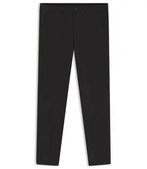 BOSS Slim-fit Technical Pants With Four-way Stretch - Black