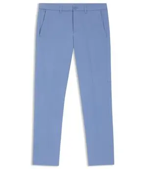 BOSS Slim-fit Technical Pants With Four-way Stretch - Light Blue