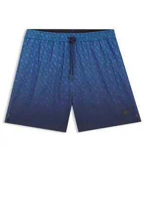 BOSS Logo Badge Swim Short - Blue
