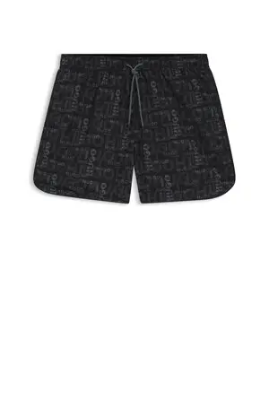 Hugo Board/boxer Swim Shorts - Light Grey