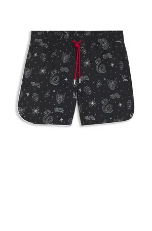 Hugo Board/boxer Swim Shorts - Light Grey