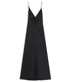 Hugo Maxi Dress With Rhinestone Straps