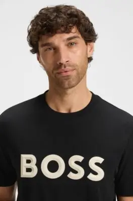 BOSS 3d-logo T-shirt In Cotton Jersey