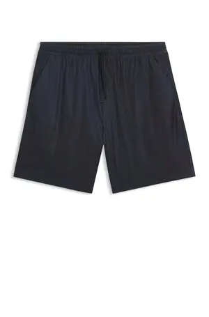BOSS Printed Active Shorts - Dark Blue