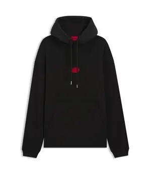 Hugo Cotton-blend Hoodie With Logo