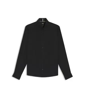 BOSS Regular-fit Shirt In Cotton-blend Flannel