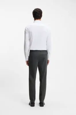 BOSS Slim-fit Performance-stretch Trousers