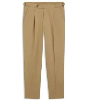 BOSS Tapered-fit Trousers - Khaki