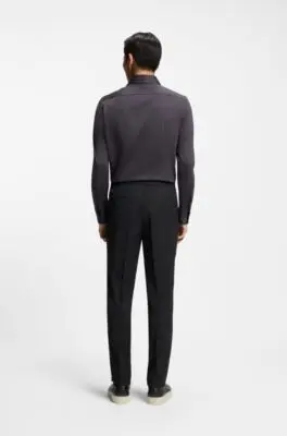 BOSS Slim-fit Trousers - Black