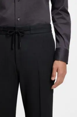 BOSS Slim-fit Trousers - Black