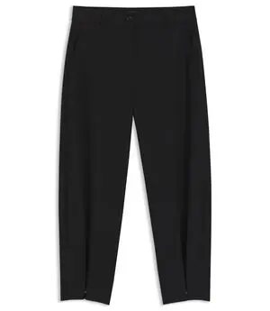 BOSS Barrel-leg Trousers In Stretch Twill
