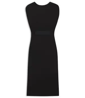 BOSS Stretch Jersey Dress With Waistband Detail