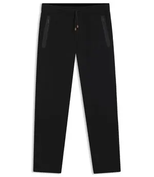 BOSS Cotton-blend Tracksuit Bottoms In A Regular Fit