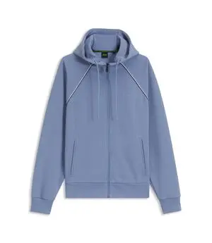 BOSS Zip-up Hoodie - Light Blue