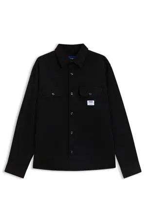 Hugo Oversized-fit Workwear Shirt In Cotton Twill