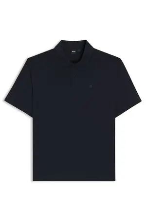 BOSS Cotton Polo Shirt With Double B Monogram