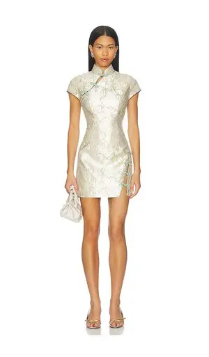 Sau Lee Button Up Cocktail Dresses