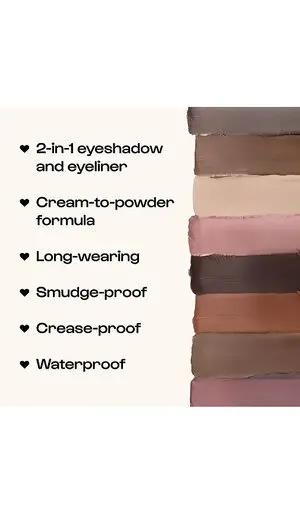 ALLEYOOP 11th Hour Cream Eyeshadow & Liner Stick - Midnight