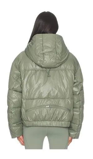 Adidas By Stella McCartney True Nature Short Padded Jacket - Stone Green