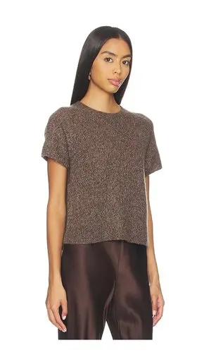 LISA YANG Siona T-shirt - Soft Bark