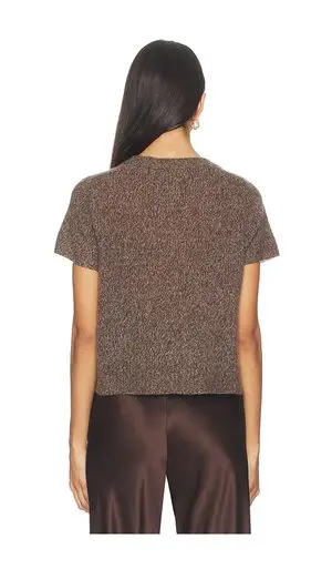 LISA YANG Siona T-shirt - Soft Bark