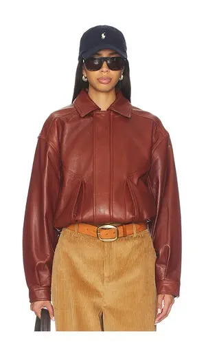 DUCIE Florence Leather Jacket