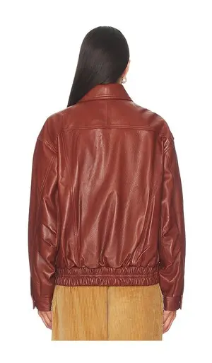DUCIE Florence Leather Jacket
