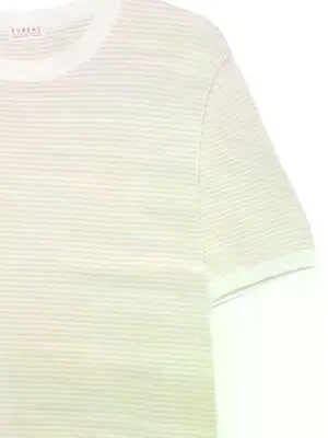 FURSAC Striped Cotton T-shirt