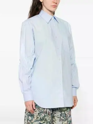 Moschino Gathered Sleeve Shirt