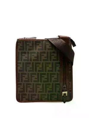 Fendi Zucca Coated Canvas Crossbody Bag