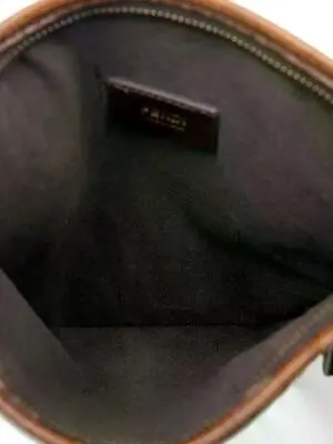 Fendi Zucca Coated Canvas Crossbody Bag