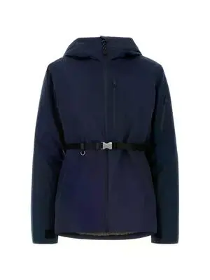 Prada Hooded Belted Jacket