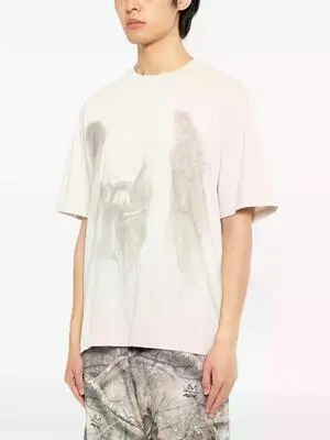 WARMAN Cotton Printed T-shirt