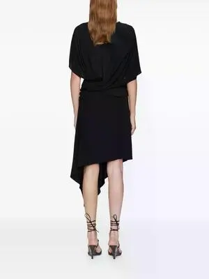 Christopher Esber Coiled Jersey Tee With Metal Embellishments
