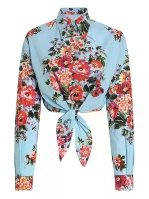 Dolce & Gabbana Front Tie Tops