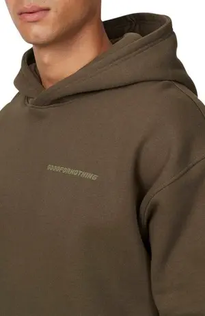 GOOD FOR NOTHING Tonal Pullover Hoodie