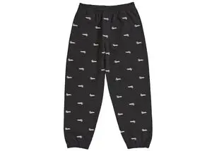 Supreme Repeat Script Sweatpant - Black