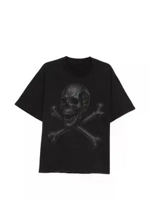 WARMAN Skull Printed T-shirt