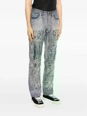 KAFENEO BY TBF Patchwork Trousers