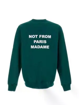 Drole De Monsieur Crew-neck Sweatshirt - Green