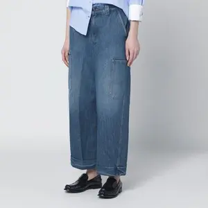 Givenchy Cropped Cocoon Cargo Jeans