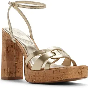 Aldo Beverlyanne Platform Sandal - Champagne