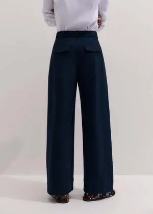 ME+EM Textured Extreme Tapered Trousers