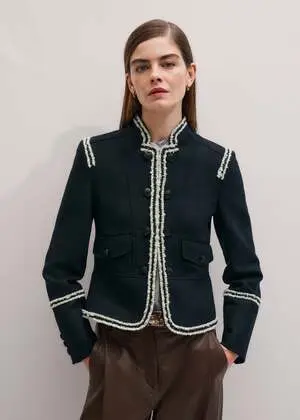 ME+EM Fitted Braid Jacket