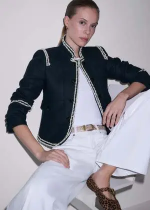 ME+EM Fitted Braid Jacket